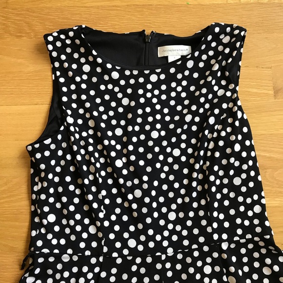 Christopher & Banks | Dresses | Christopher Banks Polka Dot Dress ...